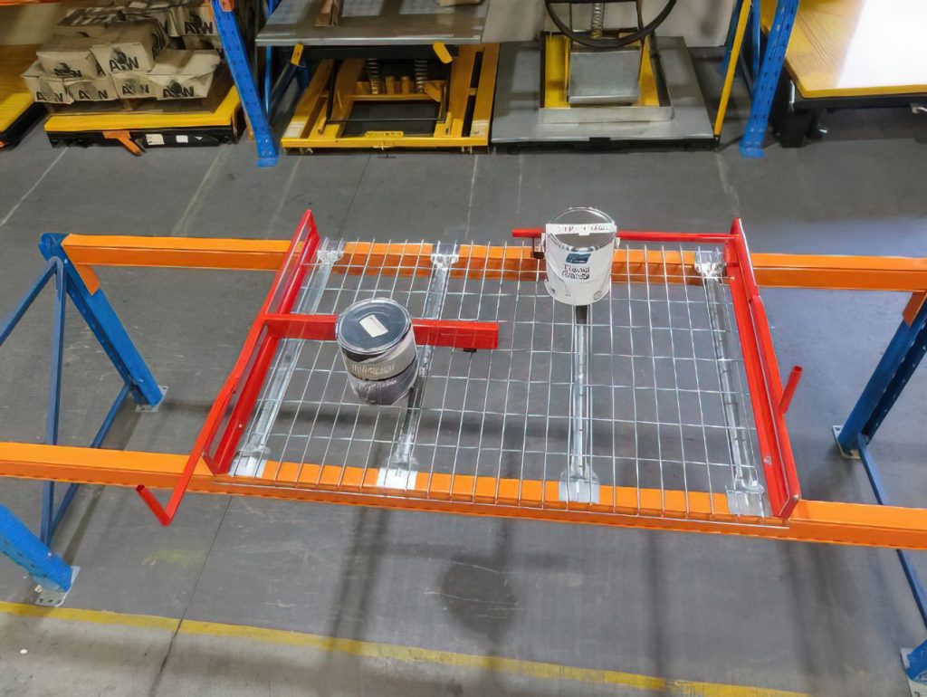 Mesh Deck Slide Pickers | Safer Racking Access Australia